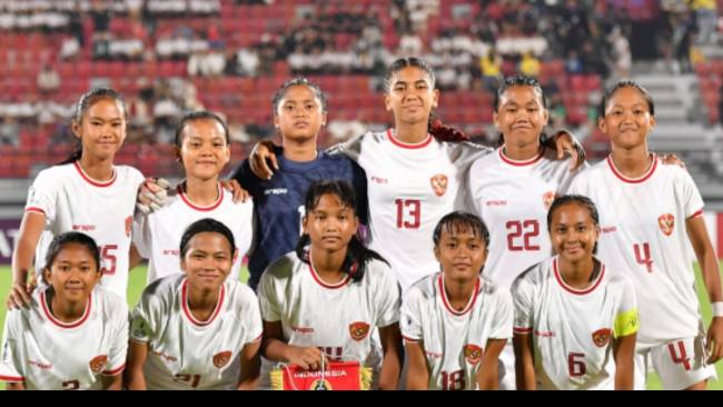 Link Live Streaming Timnas Wanita U17 Indonesia Vs Korea Utara, Kick-Off Jam 15.00 WIB