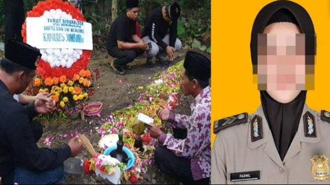 Usai Bakar Suami, Polwan Briptu FN sempat Antar Korban ke Rumah Sakit ...