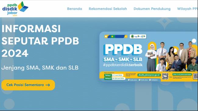 Daftar Ulang PPDB Jabar Tahap 2 Dibuka Secara Online dan Offline, Ini Ketentuannya
