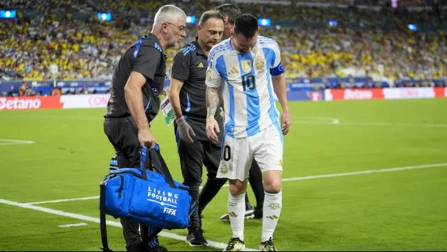 Babak Kedua Final Copa America 2024, Messi Menangis, Argentina vs ...