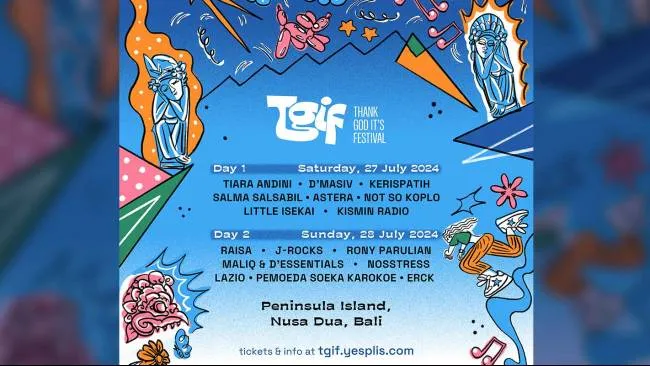 TGIF 2024 Kembali Mengguncang Nusa Dua!