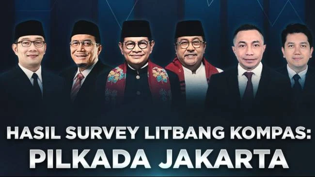 Survei Litbang Kompas: Pramono-Rano Unggul di 3 Generasi, RK-Suswono di ...