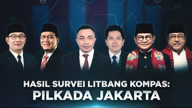 Survei Litbang Kompas Siapa Paling Populer: RK-Suswono, Dharma-Kun ...