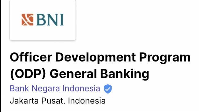 Bank BNI Buka Lowongan Kerja ODP 2025 untuk S1-S2, Fresh Graduate Bisa ...