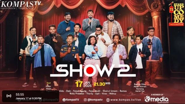 Link Live Streaming SUCI 11 Show 2 Malam Ini Jam 21.30 WIB di Kompas TV!