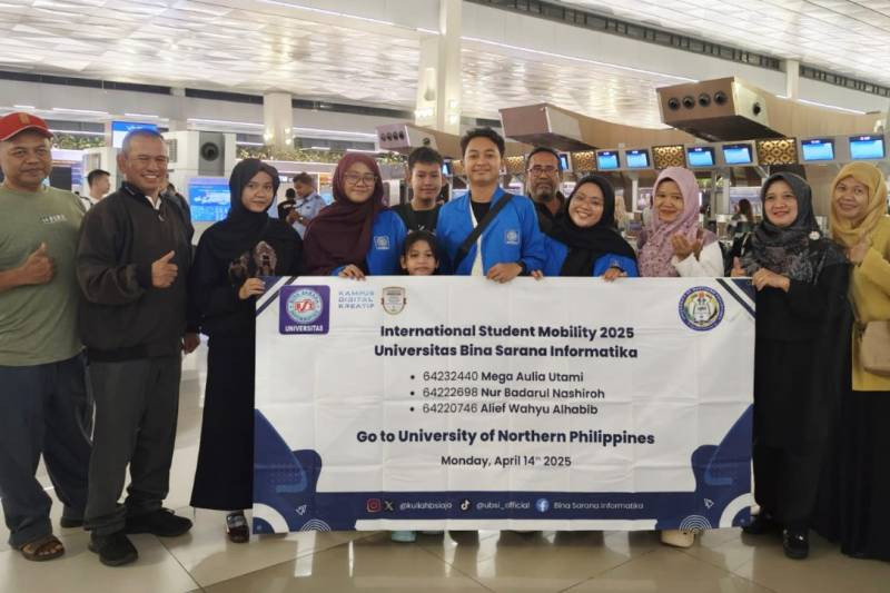 Cicipi Kuliah Internasional di Filipina, 5 Mahasiswa UBSI Ikut Student ...