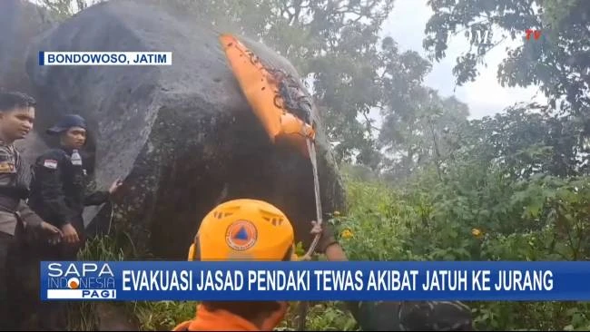 Evakuasi Jasad Pendaki di Jurang Gunung Saeng Bondowoso Dihadang Cuaca ...