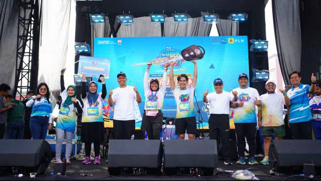 PLN Mobile Color Run 2025: Running Bertabur Warna, Gemakan Gaya Hidup Sehat