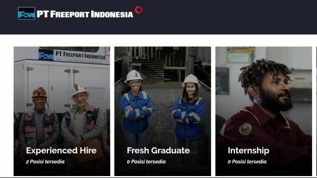 PT Freeport Indonesia Smelter Gresik Buka Lowongan Kerja, Berikut ...