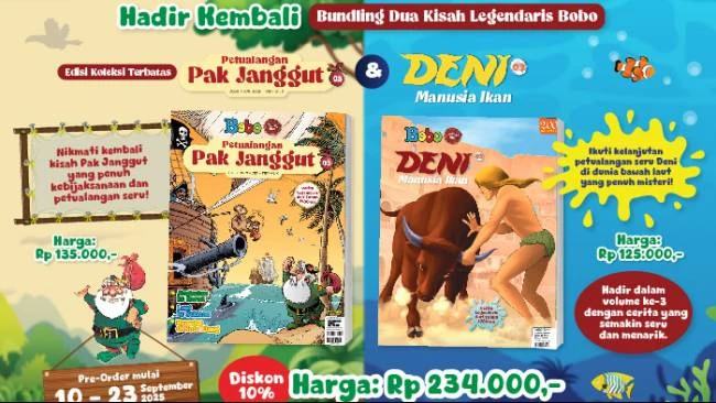 Petualangan Baru Pak Janggut dan Deni Manusia Ikan Hadir Lagi, Pre ...