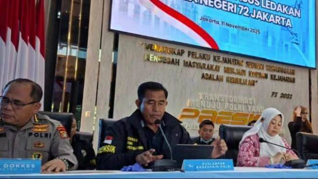 Puslabfor Temukan Bahan Peledak di Rumah Pelaku Ledakan SMAN 72 Jakarta