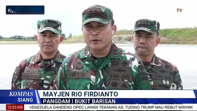 Kodam Bukit Barisan Kirim 100 Ton Bantuan Presiden Prabowo untuk Korban ...