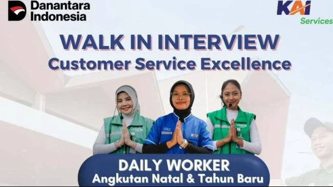 Lowongan Kerja Customer Service KAI Services untuk Nataru 2025/2026 ...
