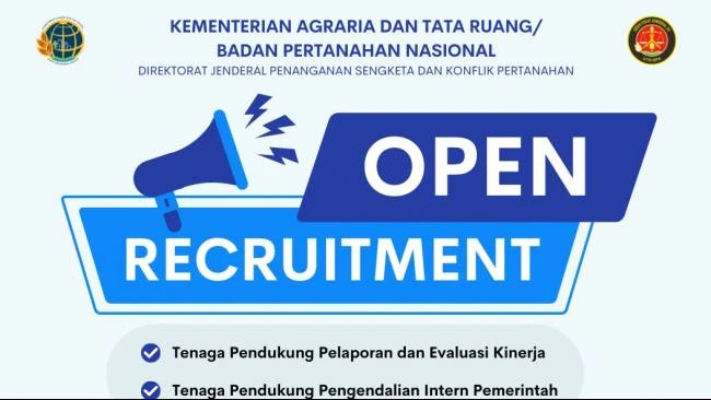 Lowongan Kerja Kementerian ATR/BPN: Rekrutmen Tenaga Pendukung PSKP ...