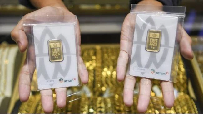 Harga Emas Antam Hari Ini 1 Juni 2026 Stabil di Rp2,799 Juta per Gram