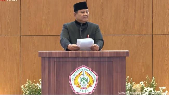 Presiden Prabowo Resmikan Pembukaan Munas XVI Ikatan Pencak Silat Indonesia