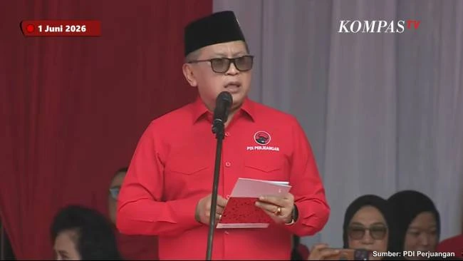 Kritik Hasto di Upacara PDI-P: Indonesia Jadi Negara Otoriter-Populis ...