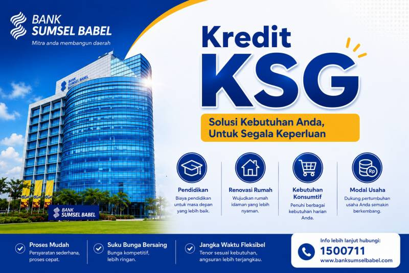 Solusi Kredit Serba Guna Bank Sumsel Babel, Mudahkan Beragam Kebutuhan ...