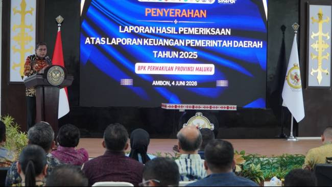 Raih Opini WTP Atas LKPD 2025, Bukti Pengelolaan Keuangan Pemkot Ambon ...