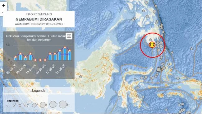 BNPB Minta Warga 5 Wilayah Pesisir Menjauh dari Pantai Usai Gempa M7,7 ...
